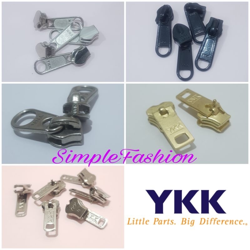YKK Zip Head 3, 4.5, 5, 10 / YKK Zipper Head (1pc) | Shopee Singapore