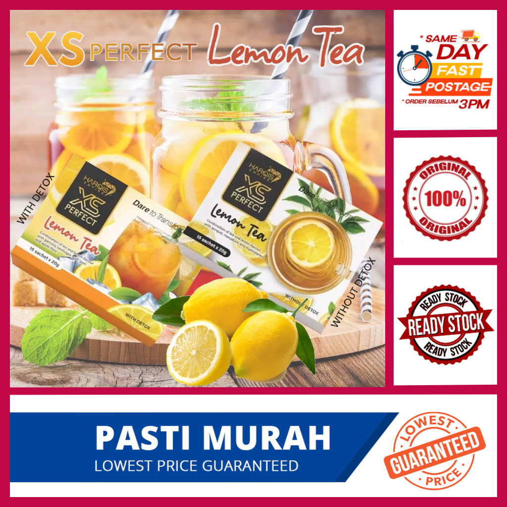 XS Perfect Lemon Tea / Harqis Empire XS Detox, Slimming & Weight Loss ...