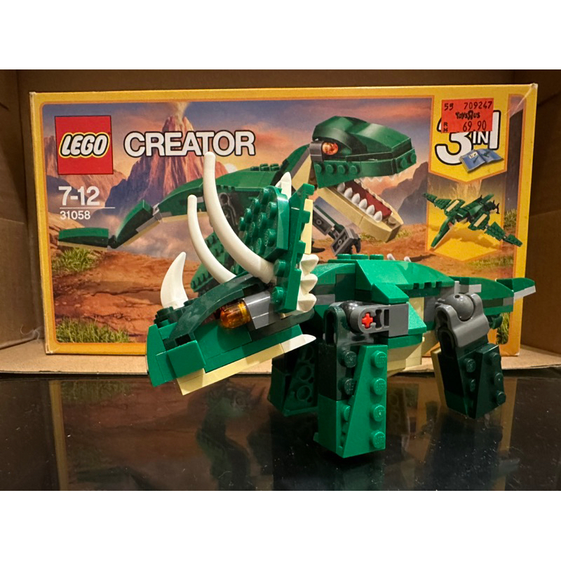 Lego Creator 31058 Mighty Dinosaurs (preloved) | Shopee Singapore