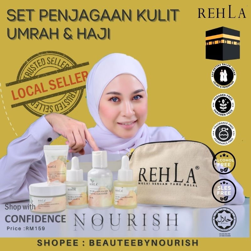 [SKINCARE SAH IHRAM] REHLA EXCLUSIVE FACIAL SET - Mesra Ibadah Harian ...