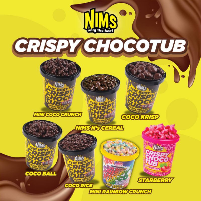 NIMS The Best Crispy Choco Tub | Mini Coco Crunch | Coco Ball | Coco ...