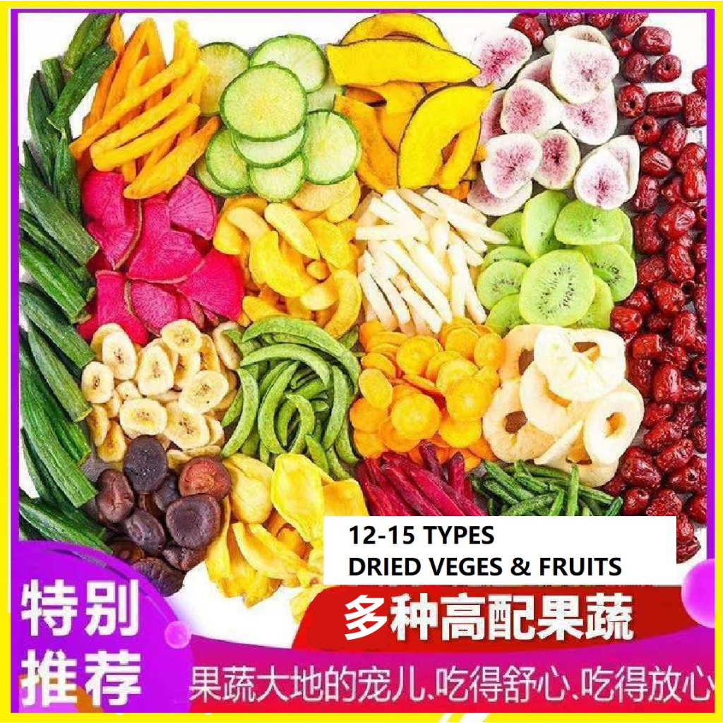 Mixed Dried Vegetables and Fruits/ Mix Veges and Fruit/ Mix Vegetables ...