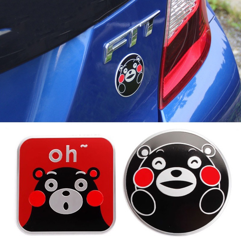 HONDA JAZZ JDM KUMAMON EMBLEM / HONDA BEAR LOGO | Shopee Singapore