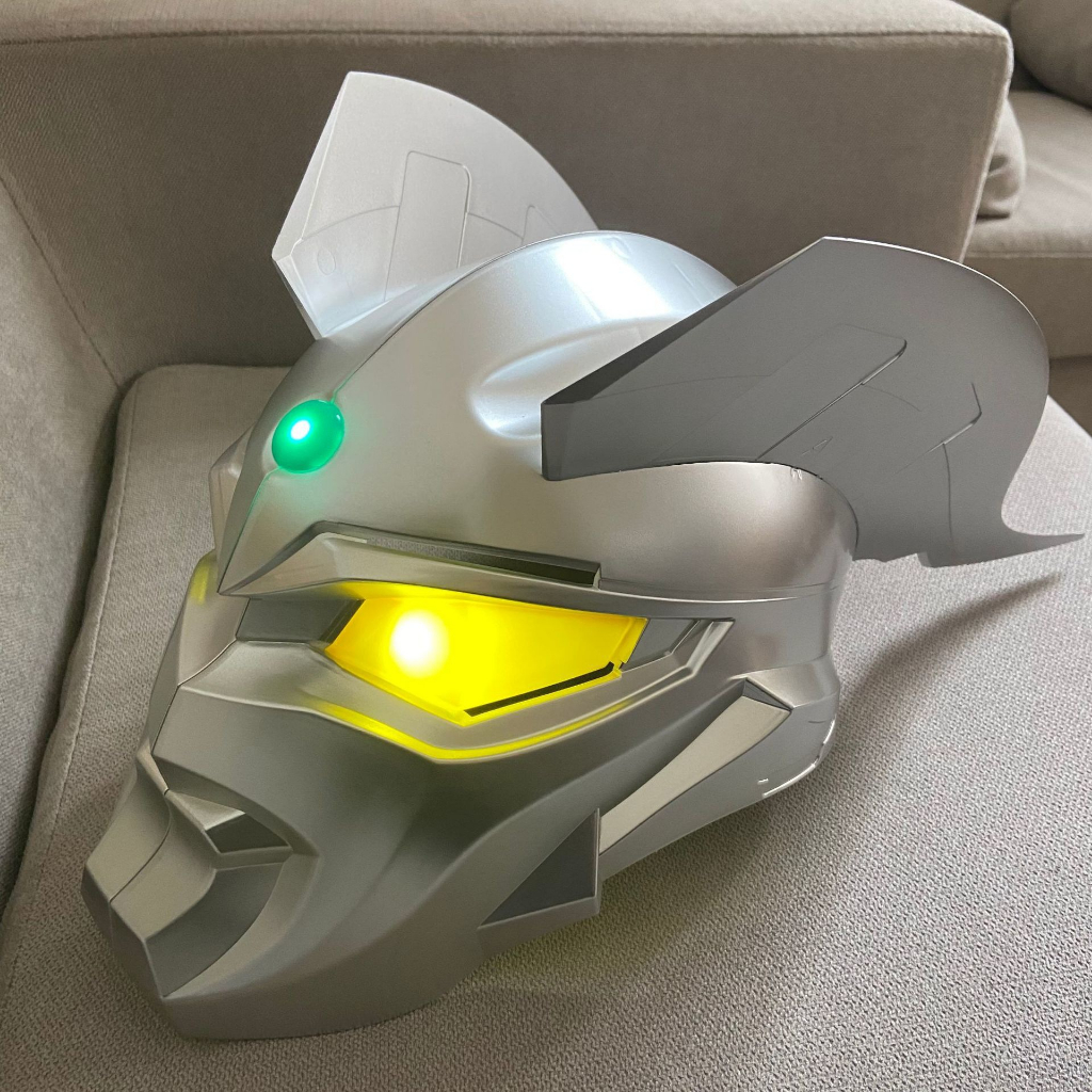 ultraman zero tiga mask topeng helmet light toys | Shopee Singapore