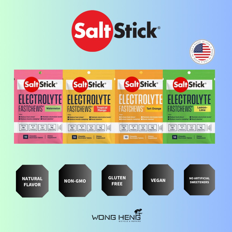 SaltStick Electrolyte FastChews( Tablets ) | Shopee Singapore