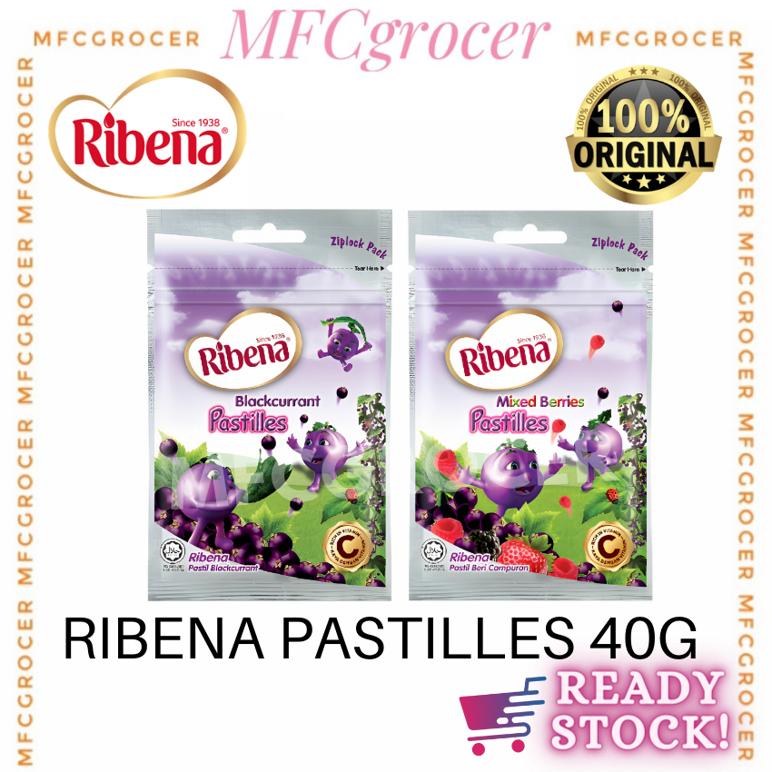 Ribena Pastilles 40g (MIXED BERRIES / BLACKCURRANT) | Shopee Singapore