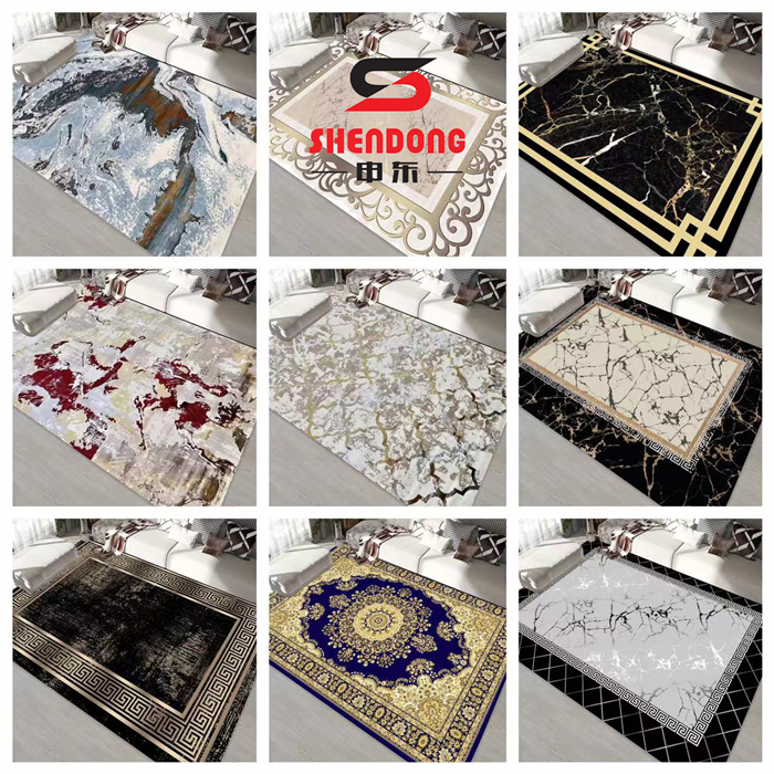 6XL (300*200cm) Crystal Velvet Carpet 5 D / Floor mats /Rugs in Kelang ...
