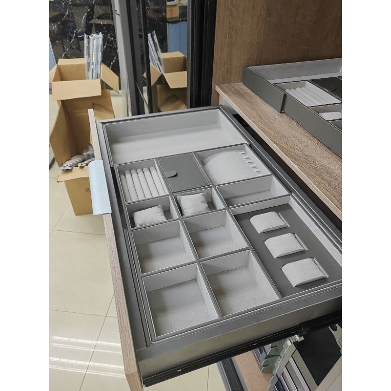 adjustable wardrobe cabinet drawer jewellery box | Shopee Singapore