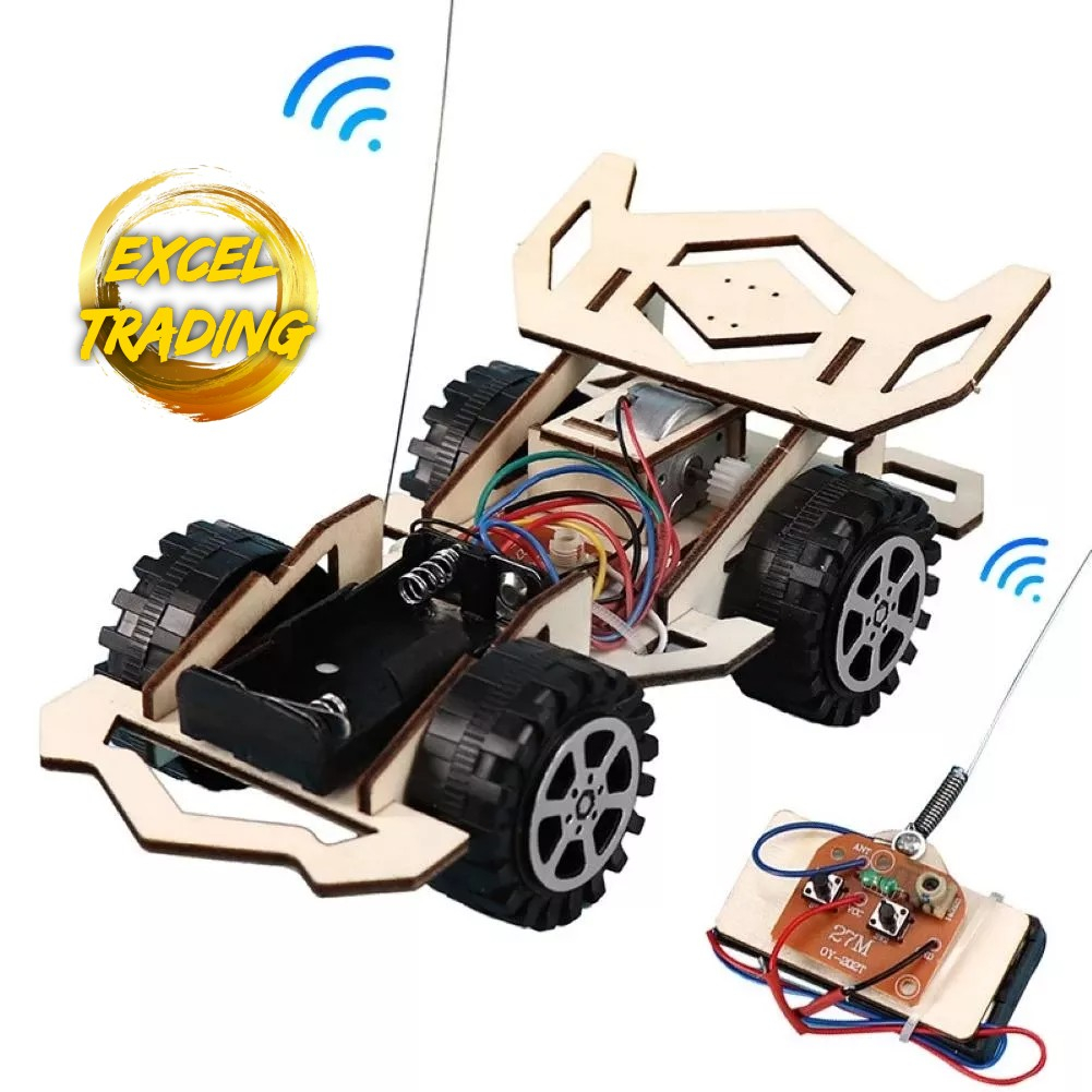 Project RBT Tahun 6 : DIY Remote Control Wooden Racing Car Model for ...