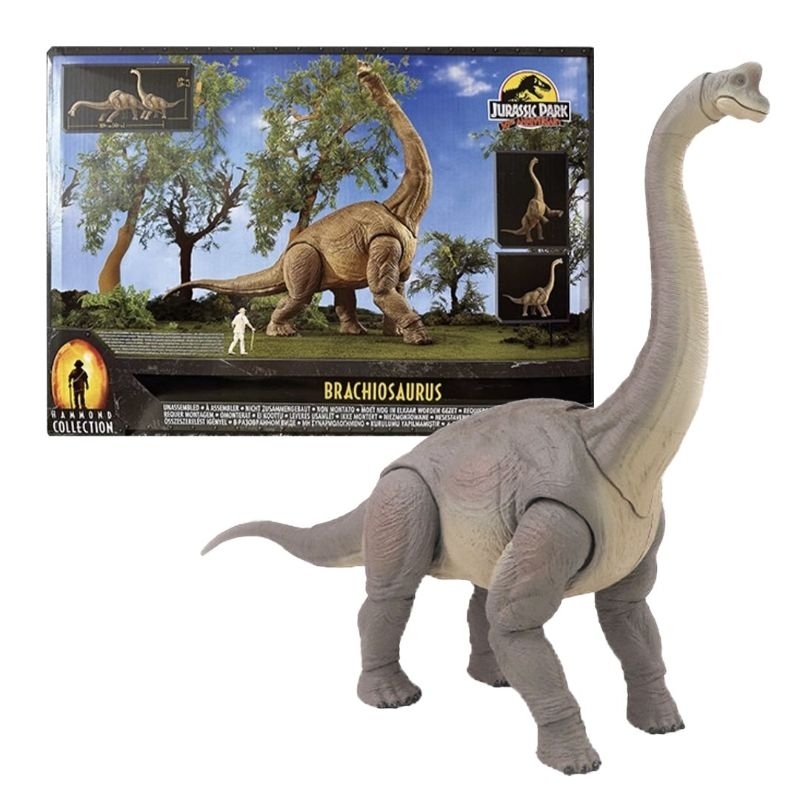 Mattel Jurassic World Hammond Collection Brachiosaurus | Shopee Singapore