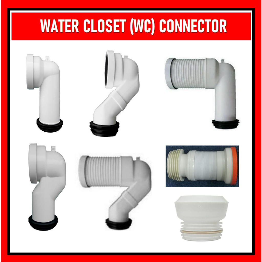 Elbow P to S Trap Connector for Water Closet WC Tandas | Shopee Singapore