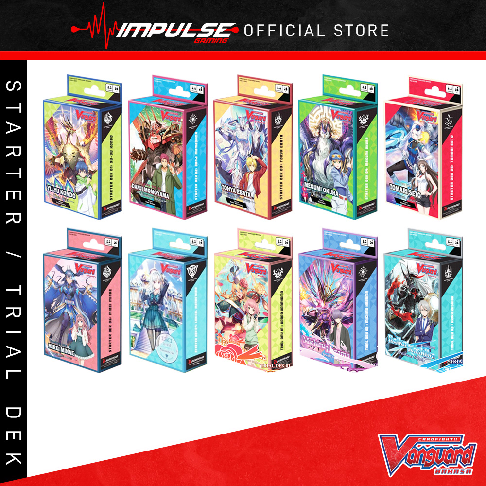 Cardfight!! Vanguard Language overDress Starter Deck/Trial Deck (SD01, SD02, SD03, SD04, SD05 ...