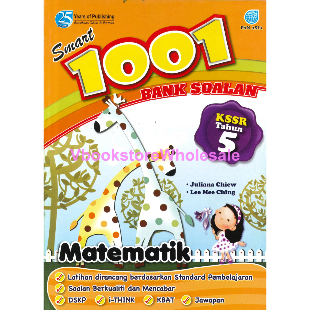 Pan ASIA SMART 1001 Question BANK In 5kssr SEMAKAN | Shopee Singapore