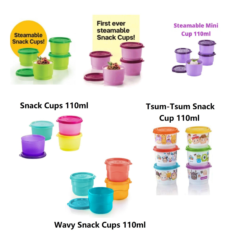 Tupperware Disney Tsum-Tsum/ Snack Cup/ Steamable Snack Cup110ml OR ...