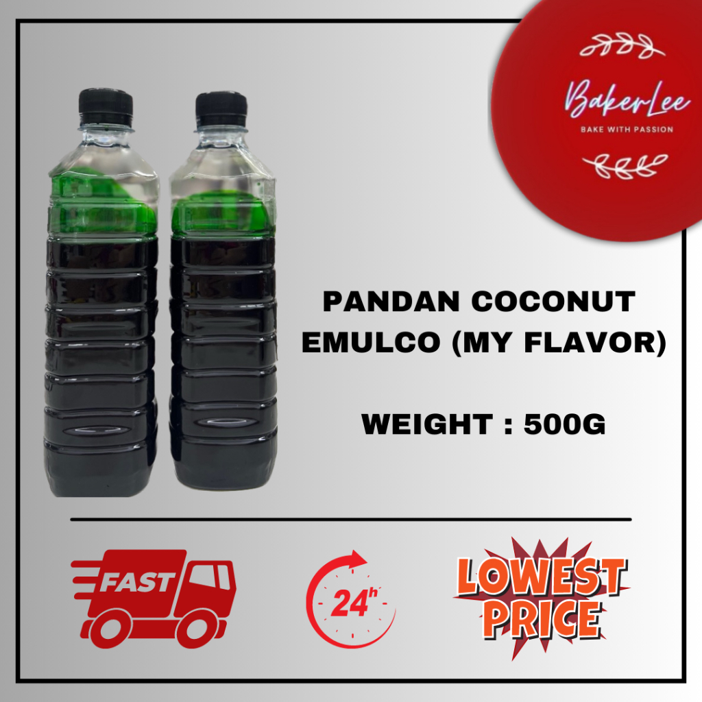 Pandan COCONUT EMULCO 500G | My FLAVOR | Colored COCONUT PANDAN ...