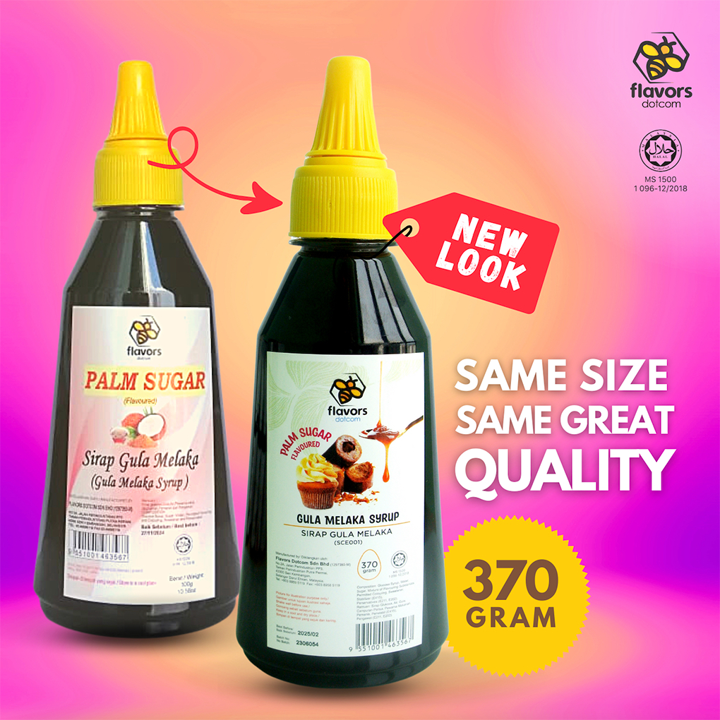 Flavors Dotcom - Gula Melaka Syrup 370g | Shopee Singapore