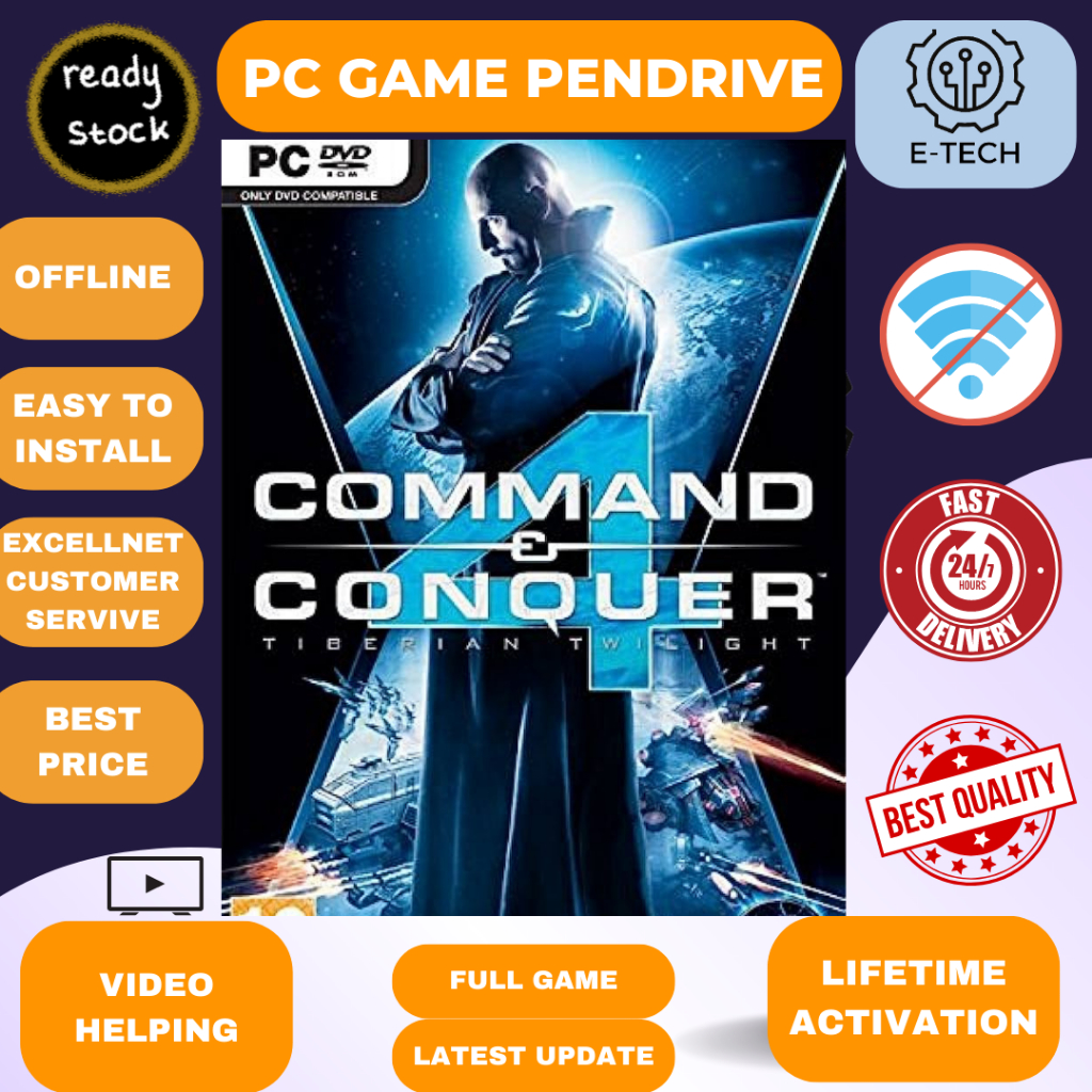 [PC Game] Command & Conquer 4 Tiberian Twilight - Offline [ | Pendrive ...
