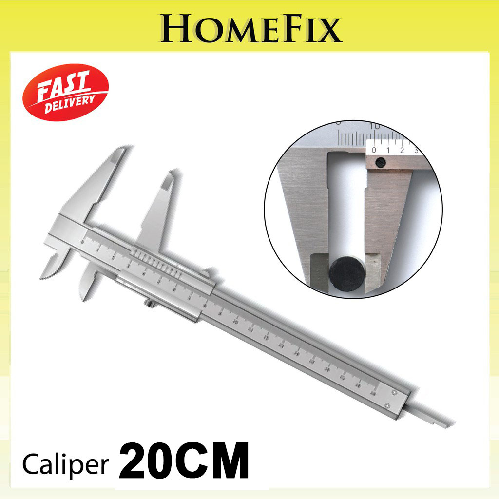 20CM MEASURING CALIPER / VERNIER CALIPER | Shopee Singapore