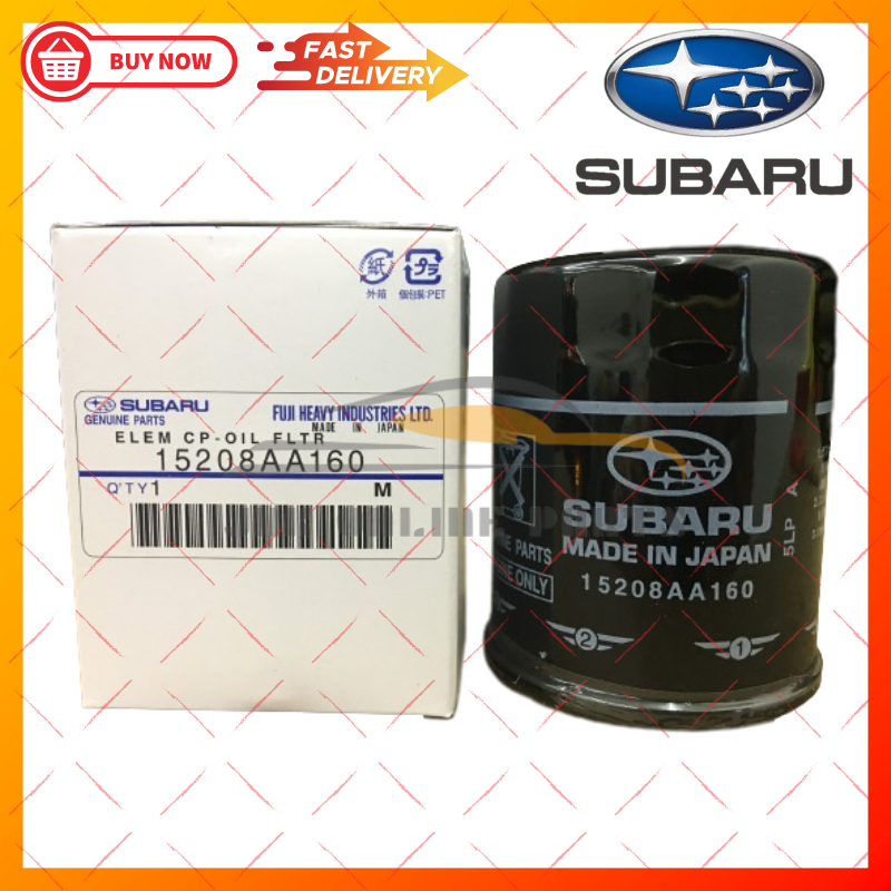 SUBARU (LONG) FORESTER /WRX /XV OIL FILTER 15208-AA160/15208AA160 ...
