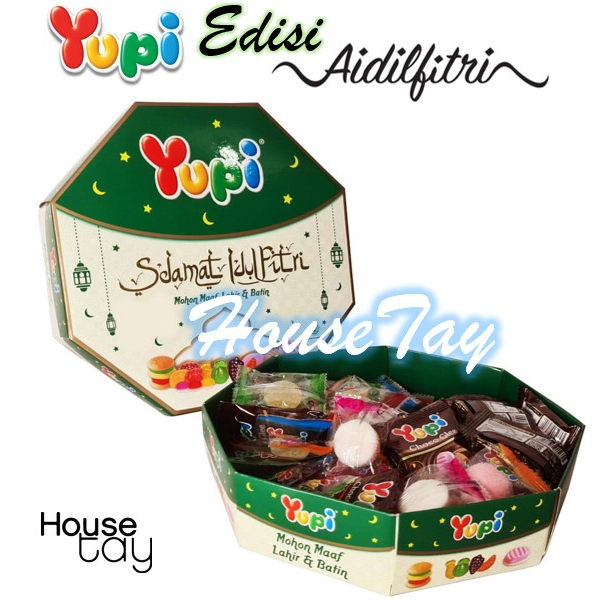 Yupi Gummy Candy Hari Raya Aidilfitri Box Special Edition 200g | Shopee ...