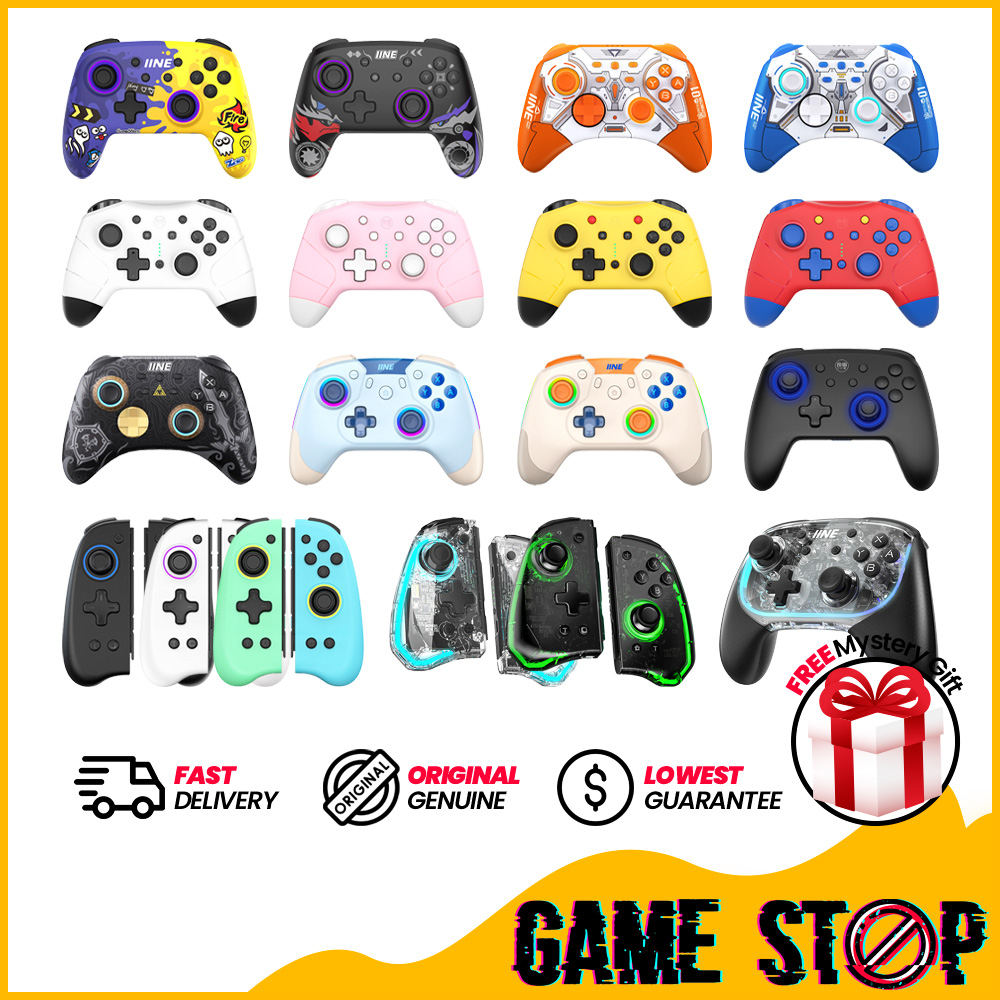 iiNE NSW Switch Wireless Pro Controller | Joy-Pad Controller | Elite ...