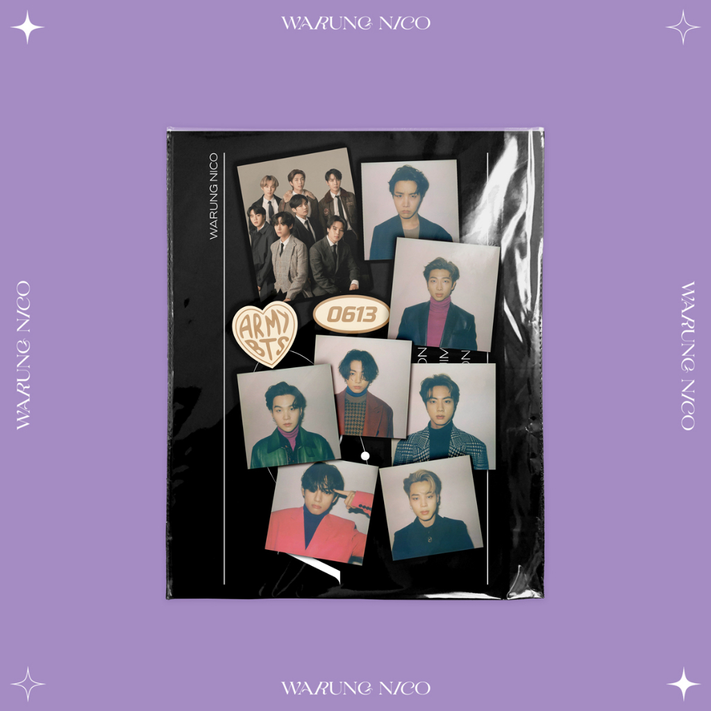 BTS Army Sticker Collection10pcs High-quality Stickers BTS Members K ...