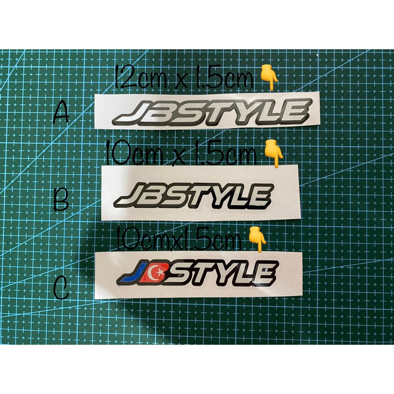sticker cutting jb style cutting sticker Shopee Singapore