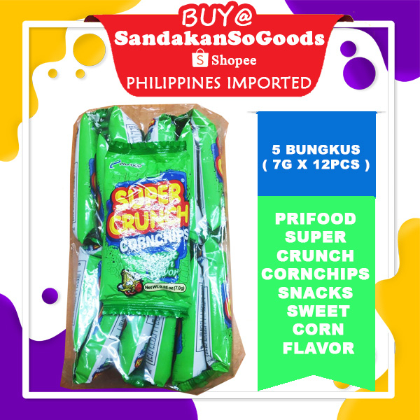 [Sabah | Philippines Imported ] Prifood Super Crunch Cornchips Snacks ...