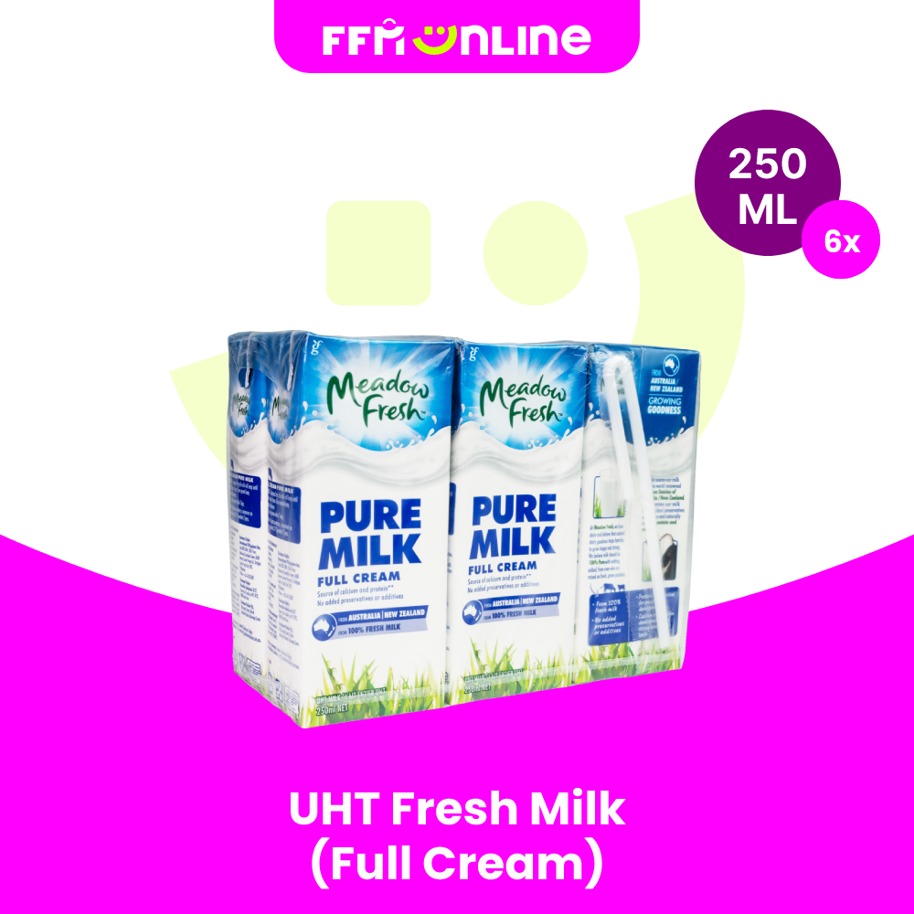 Meadow Fresh UHT Pure Milk 6s X 250ml - Full Cream | Shopee Singapore