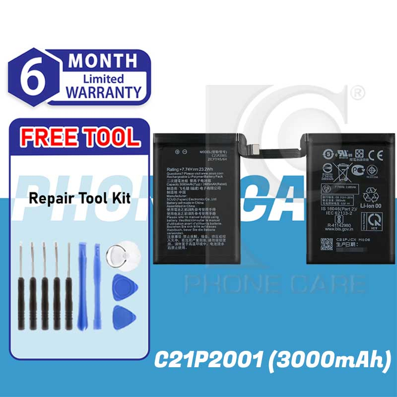 Battery Bateri C21P2001 For ROG PHONE 5 ROG 5 ZS673KS /ROG 5S / ROG 5S ...