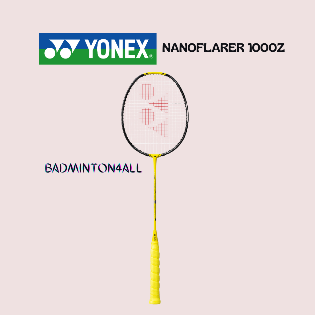 YONEX NANOFLARE 1000Z BADMINTON RACKET | Shopee Singapore