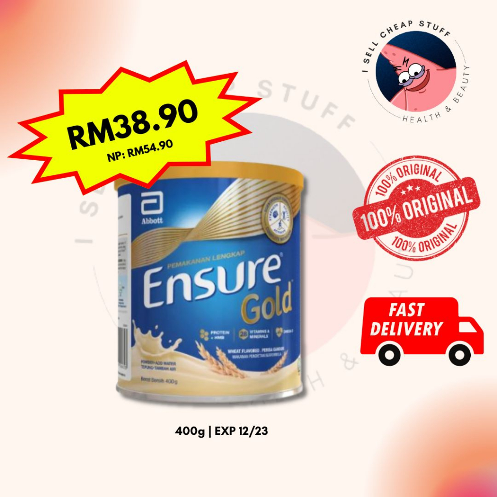 Ensure Gold Wheat Flavour 400g | Shopee Singapore
