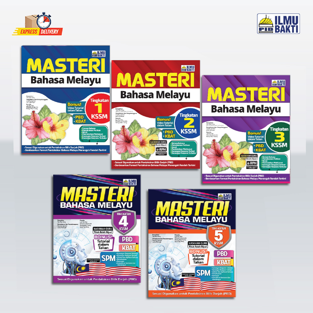 Masteri BM Levels 1,2,3,4 & 5 (Student Edition) | Shopee Singapore