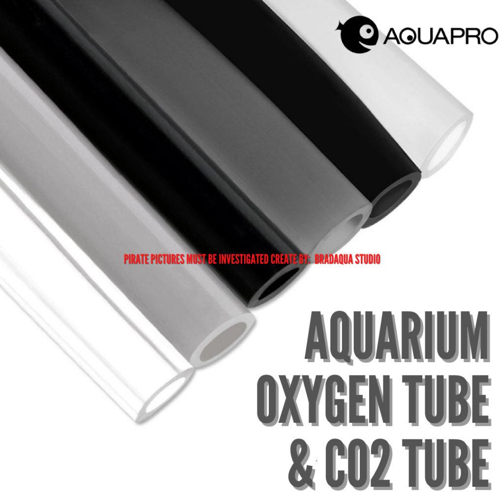 AQUAPRO Aquarium Oxygen Tube & CO2 Clear Tube Aquarium Fish Tank 4mm ...