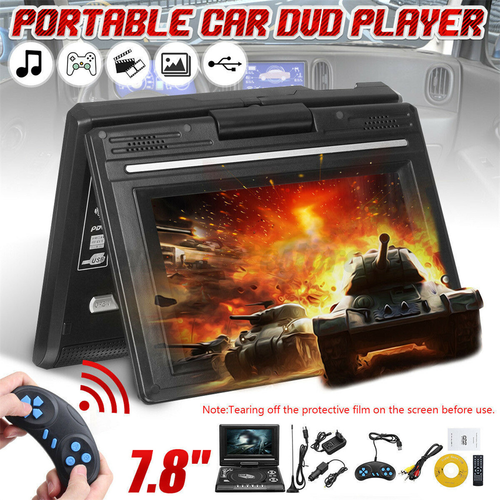 Portable multi-system USB Multimedia Digital DVD Player vcd player With ...