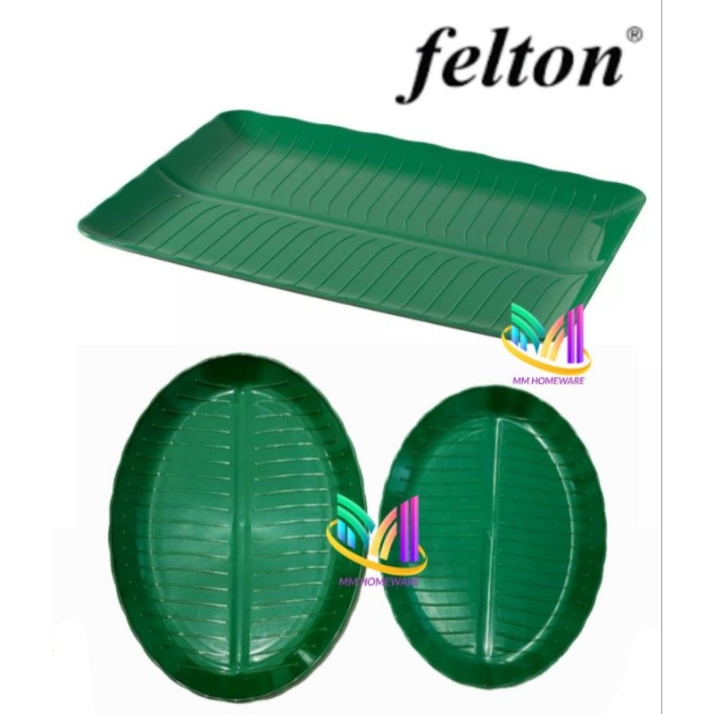 Felton Banana Leaf Plate/Banana Leaf Fat Rice Plate | Shopee Singapore