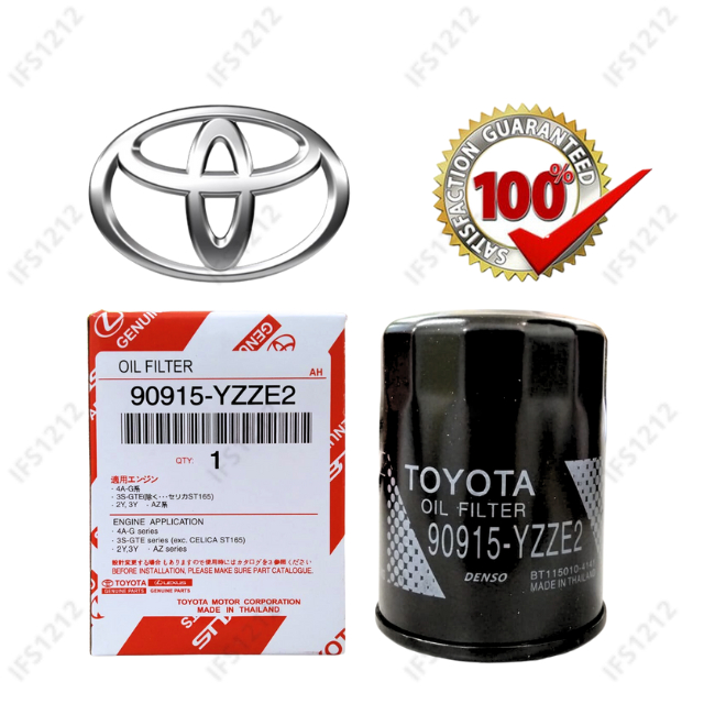 OIL FILTER TOYOTA YZZE2 ALTIS CAMRY VELLFIRE VIOS ESTIMA ALPHARD RAV4 ...