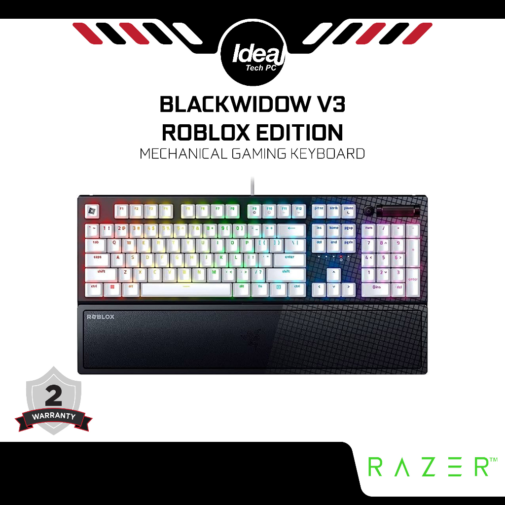 Razer Blackwidow V3 Roblox Edition | Mechanical Gaming Keyboard ...