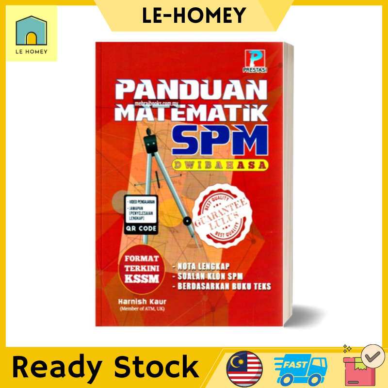 Bilingual SPM Mathematics Guide (NEW 2022) KSSM Format | Shopee Singapore