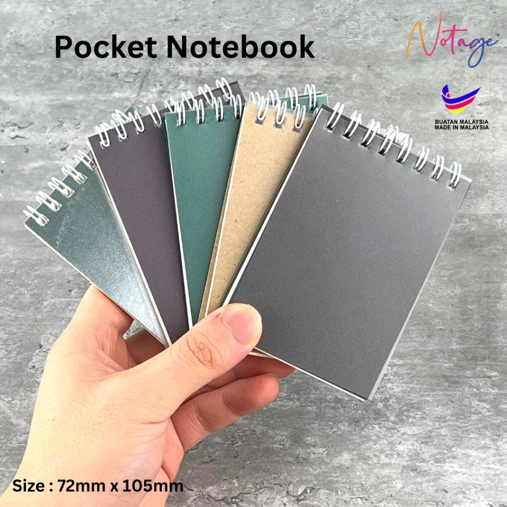 Mini Notepad Small Pocket Notebook Flip Memo Paper Mini Note taking ...