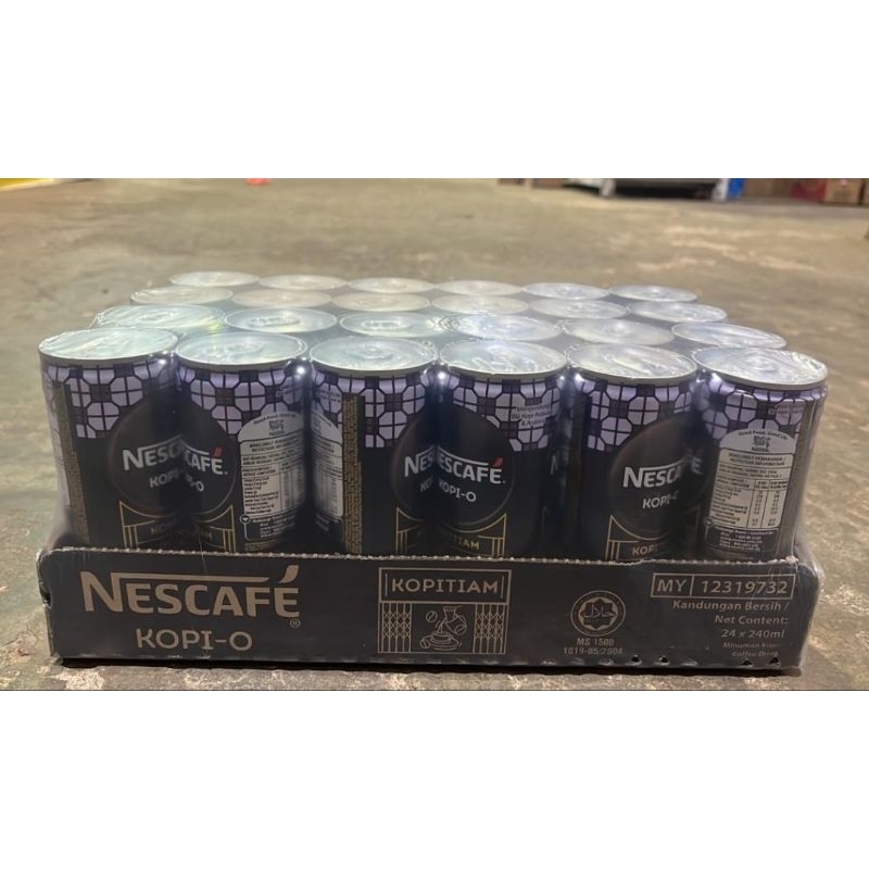 Nescafe Can Coffee O 240mlx24tin/carton | Shopee Singapore