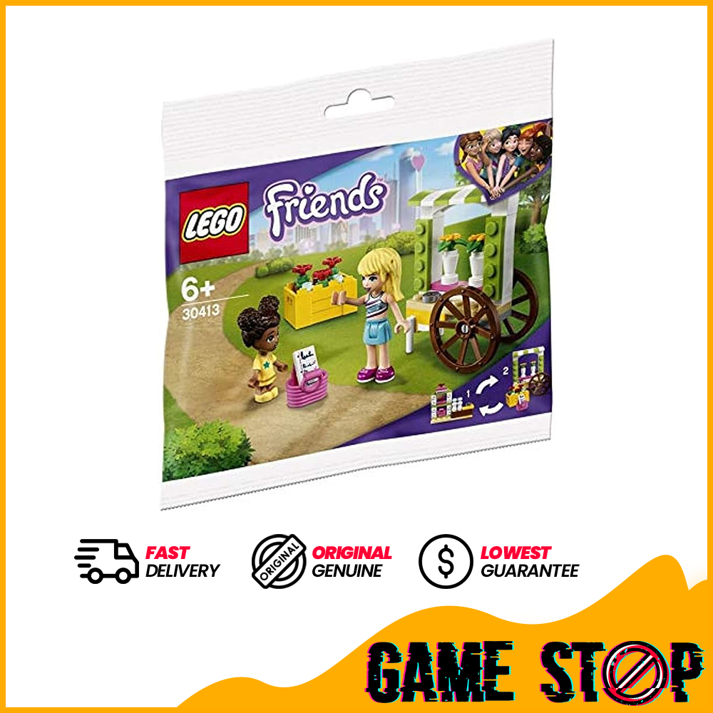 LEGO Friends Flower Cart Polybag Set 30413 (Bagged) | Shopee Singapore