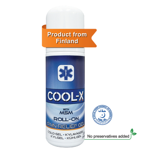 ! COOL-X GEL ROLL ON 75ML!! | Shopee Singapore