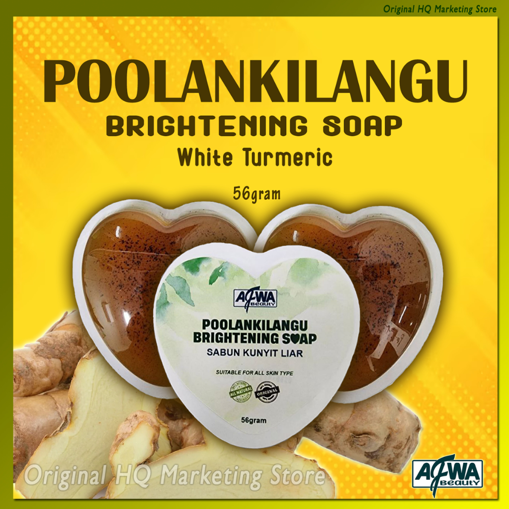 PUTIH Poolangkilangu Soap 56gram White Turmeric Soap Poolankilangu ...