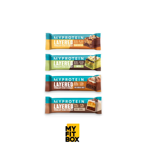 Myprotein Layered Protein Bar Starter Pack (4 x 60g) | Shopee Singapore
