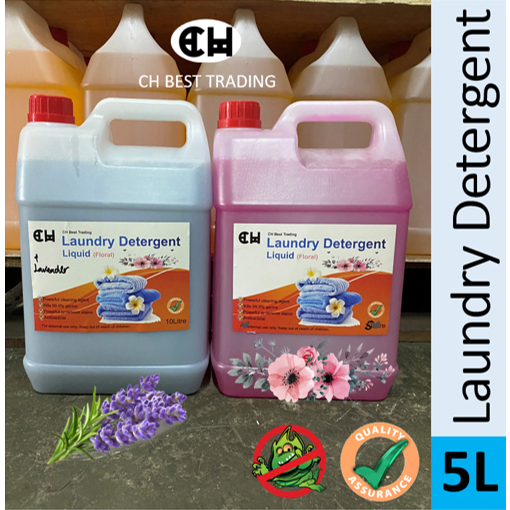 Laundry Detergent Liquid [5L] Sabun Basuh Baju | Shopee Singapore