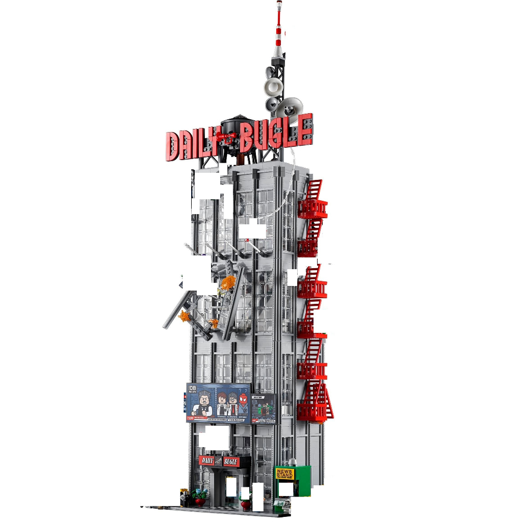 Lego Marvel Super Heroes Spiderman 76178: Daily Bugle (SPLIT SET ...