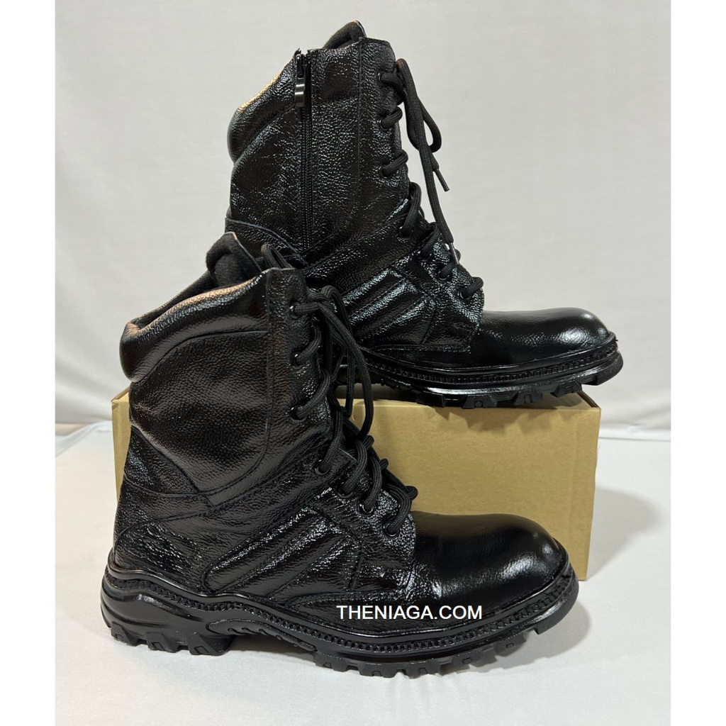 Kasut Operasi Delta Kulit Full Leather Tactical Boots Custom Made ...