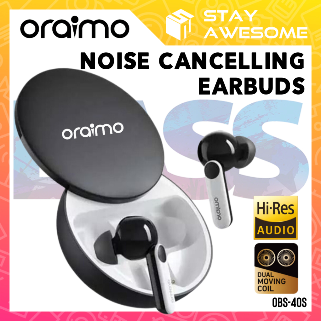ORAIMO True Wireless Stereo Gaming Noise Cancellation Bluetooth Earbuds ...