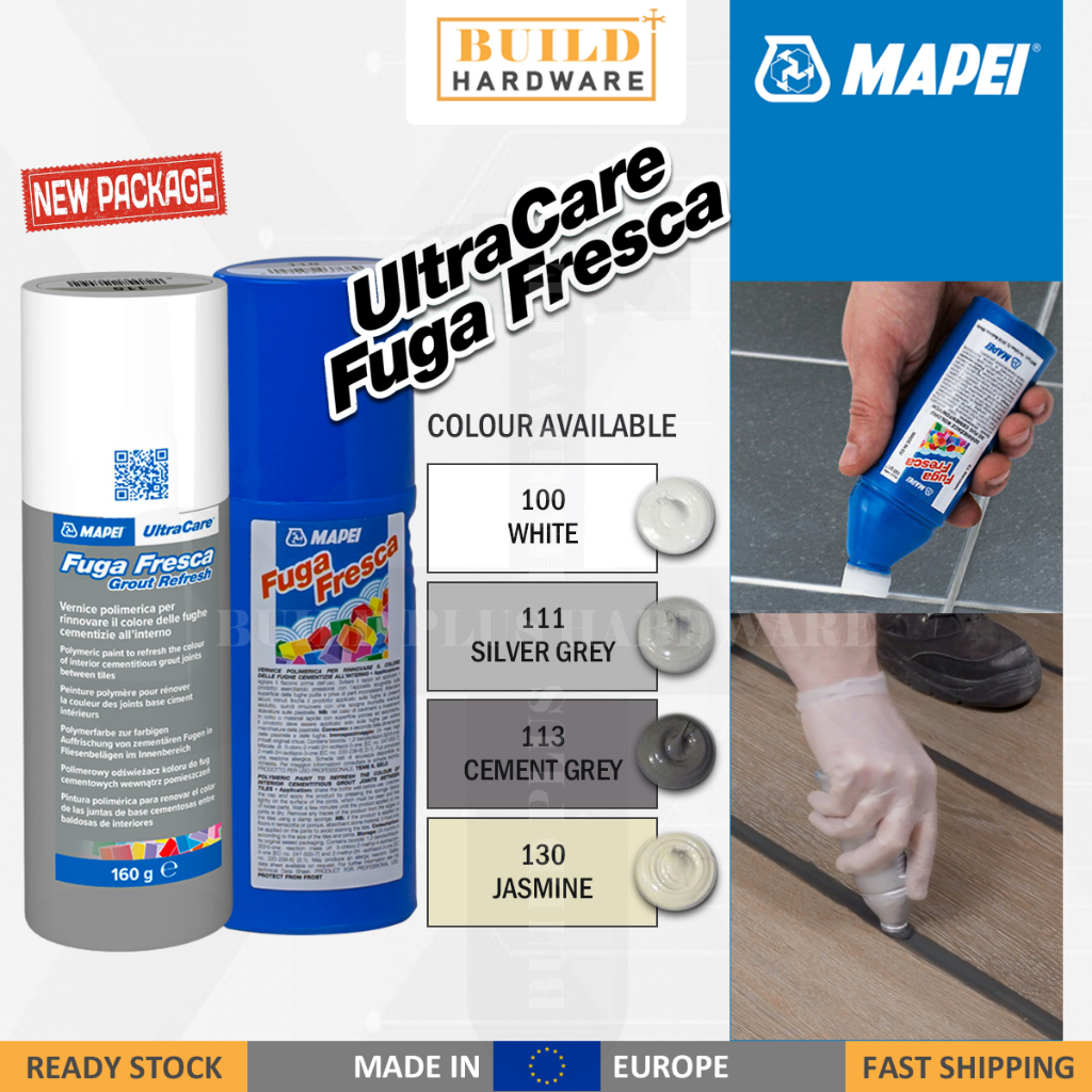 MAPEI Ultracare Fuga Fresca 160g Grout Joint Tile Reviver Arrylic Resin ...